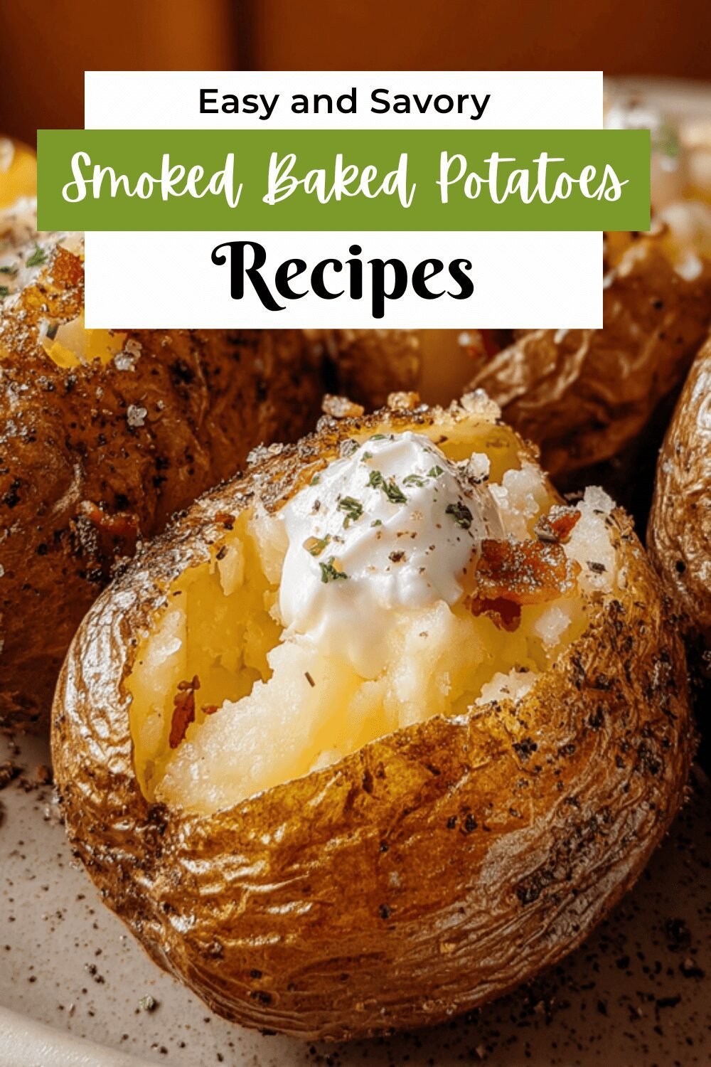 Smoked Baked Potatoes Recipe For Tender Flavorful Results
