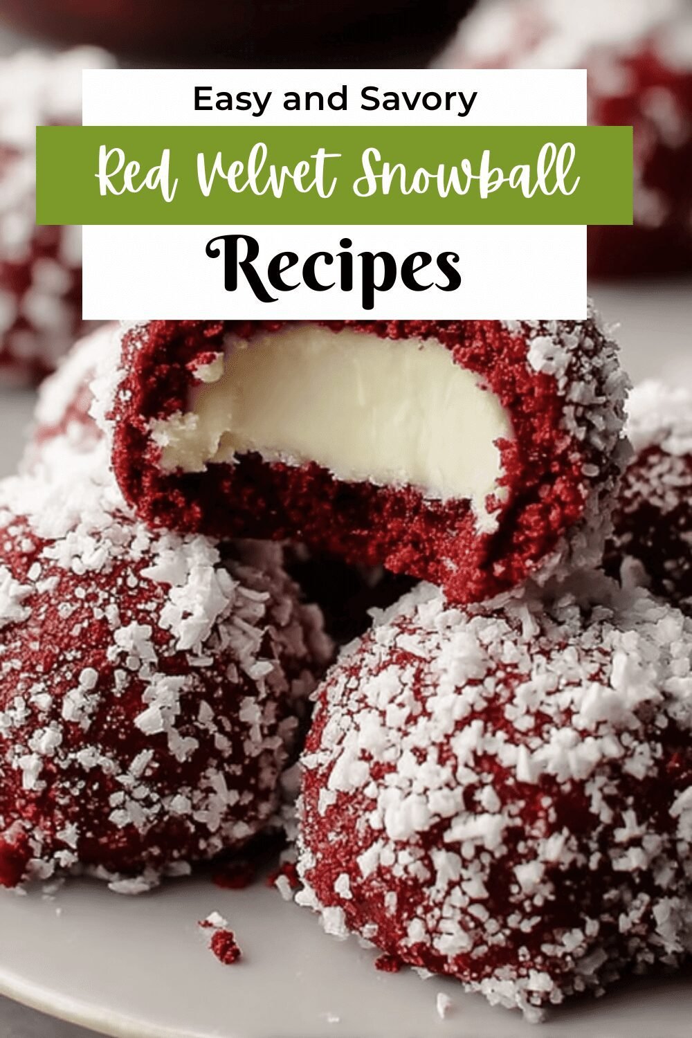 Red Velvet Snowball Cookies Recipe For Soft Buttery Treats