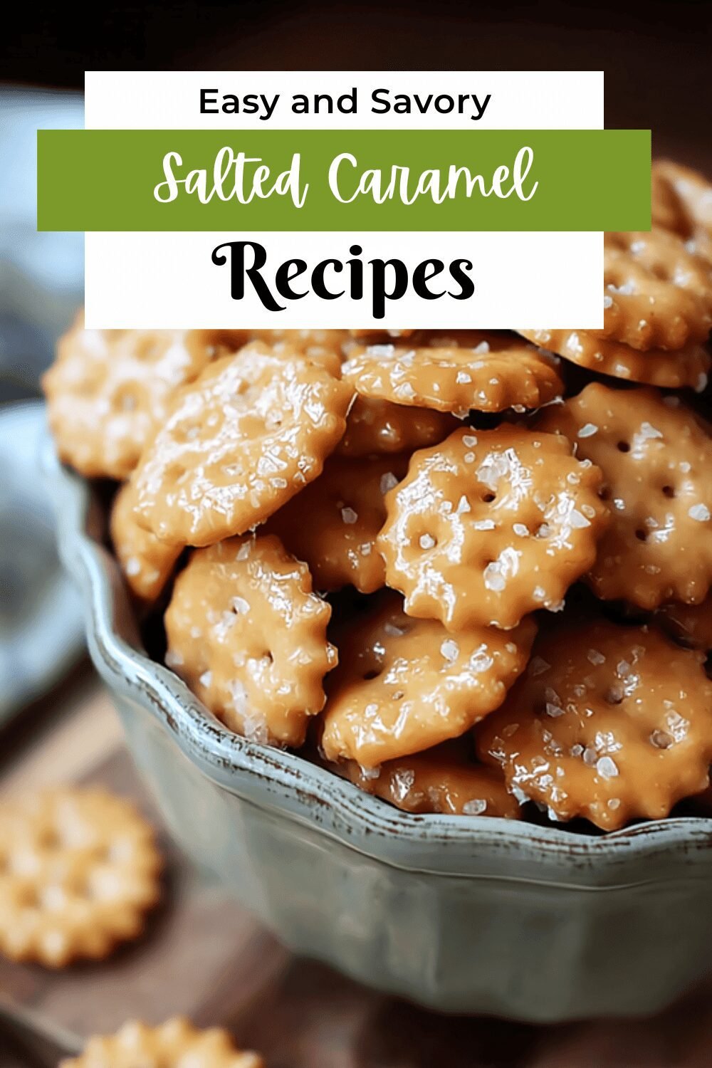 Salted Caramel Crackers Recipe With Sweet Crunchy Layers