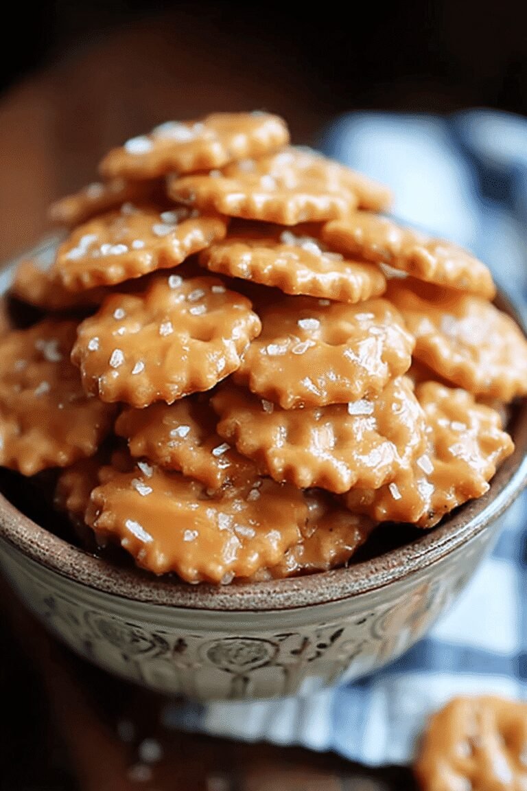 Salted Caramel Crackers Recipe With Sweet Crunchy Layers