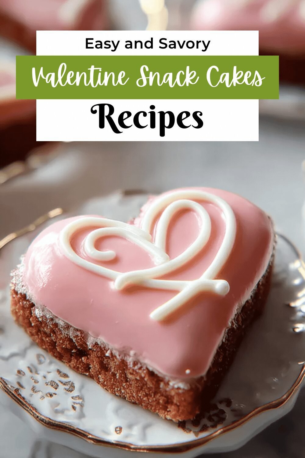 Valentine Snack Cakes Review 10 Count Pack Vanilla Flavor
