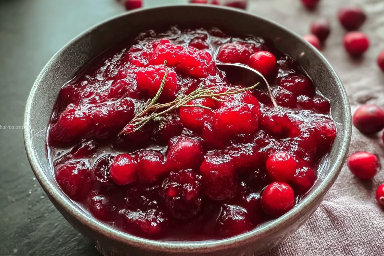 Cranberry Raspberry Sauce Recipe For Fresh Tangy Taste