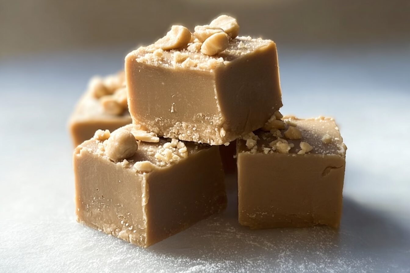 Peanutty Russian Fudge Recipe Easy Creamy Homemade Treat