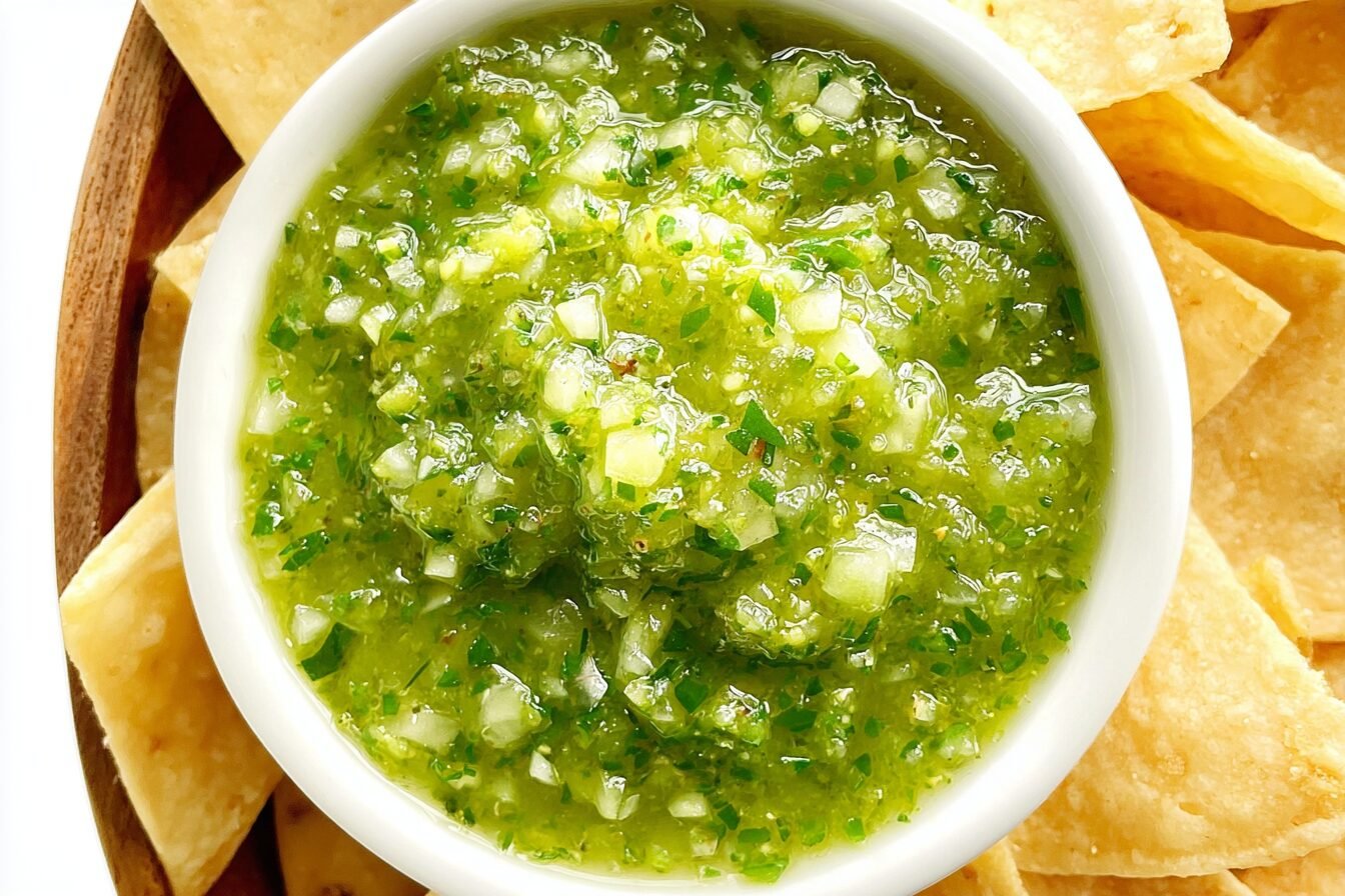 Salsa Verde Cruda Recipes With Bold Tangy Flavor 2024