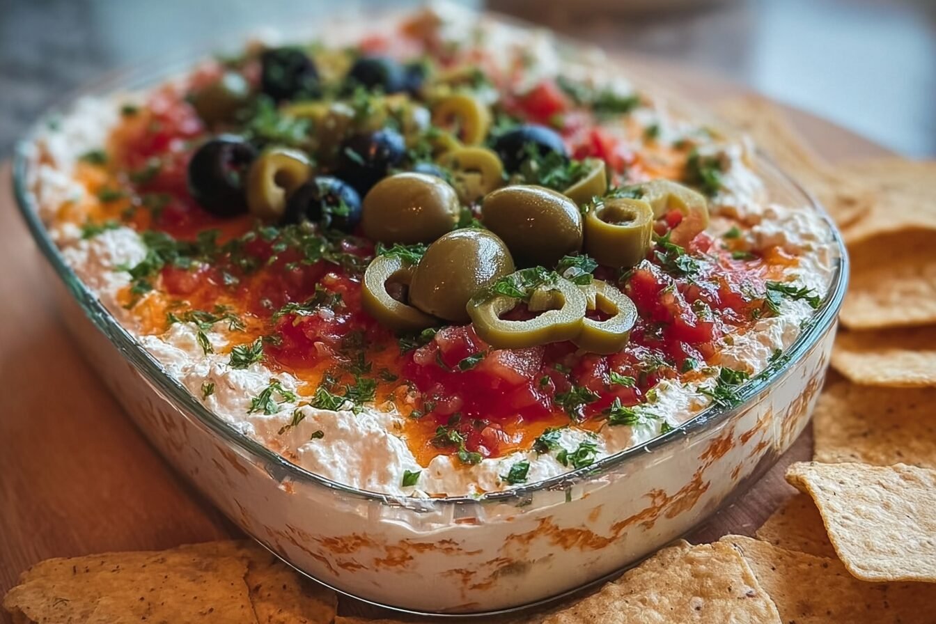 Greek 7 Layer Dip Recipe That Wins Every Crowd At Parties