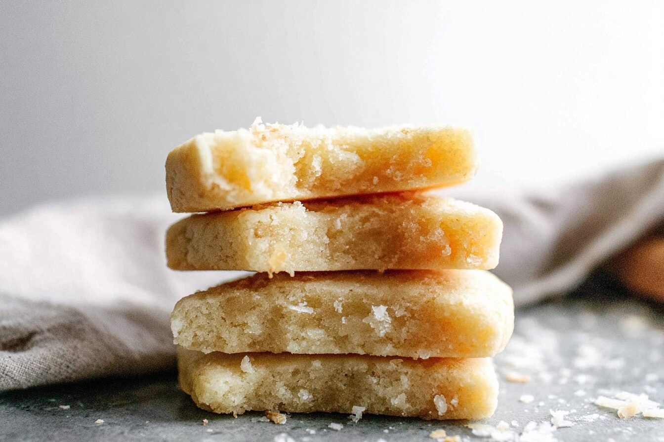 Butter Shortbread Cookies: Easy Buttery Vanilla Recipe