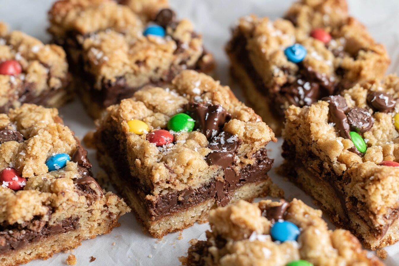 Monster Cookie Bars: Easy Chewy Recipe For Sharing
