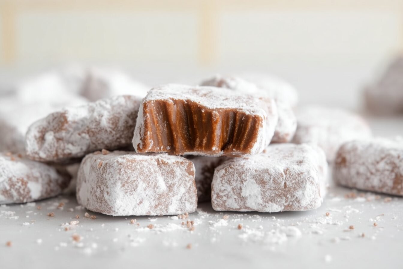 Puppy Chow Fudge Recipe: 4 Ingredient No Bake Treat