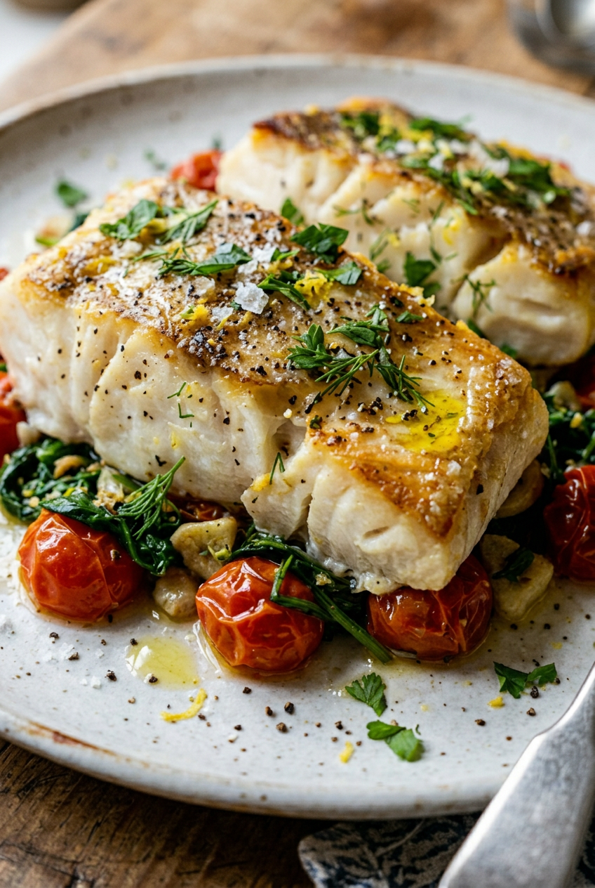 Quick Baked Cod Fillets Recipe Ready In 25 Minutes
