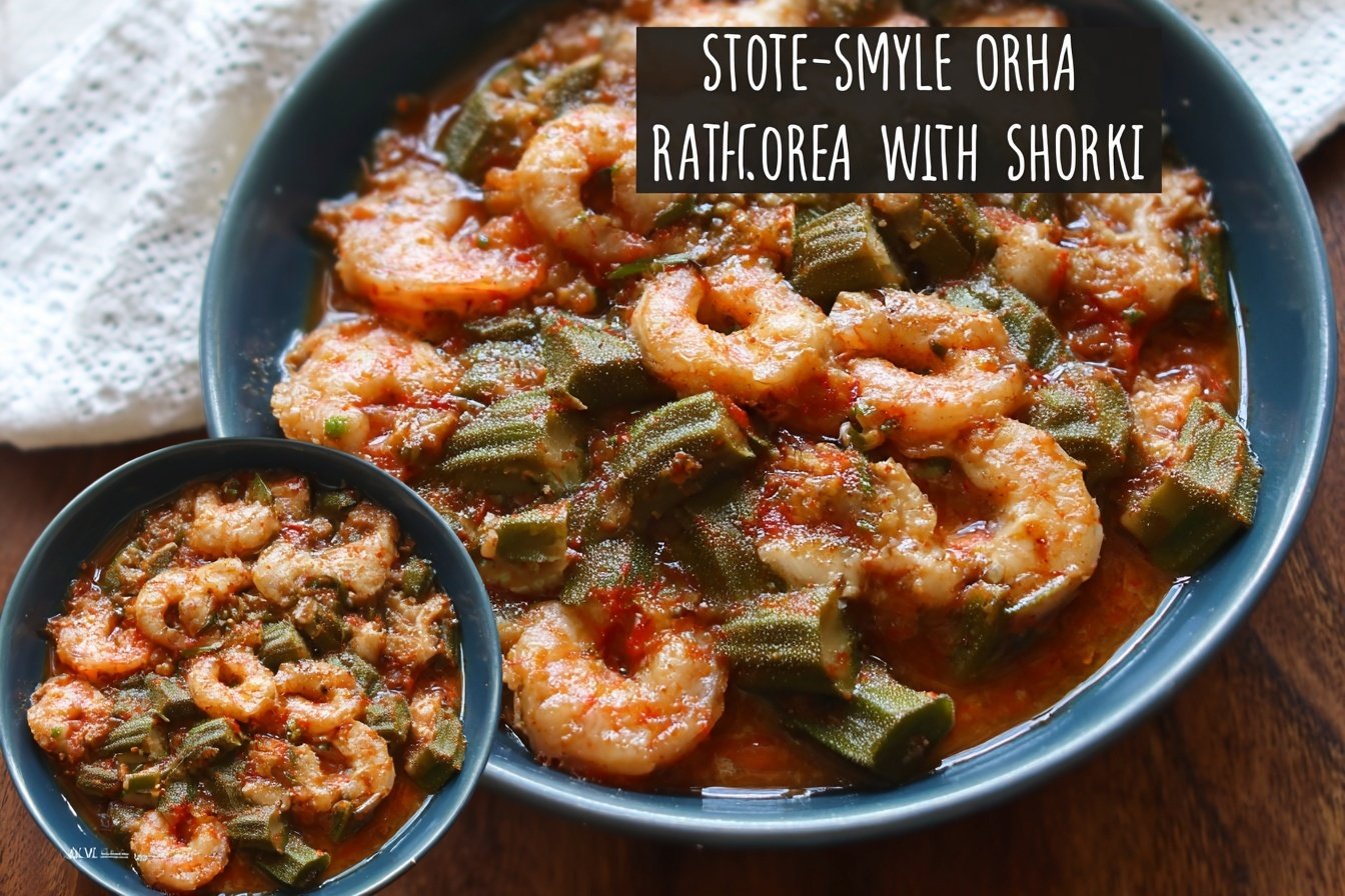 Classic Southern Smothered Okra With Shrimp Recipe